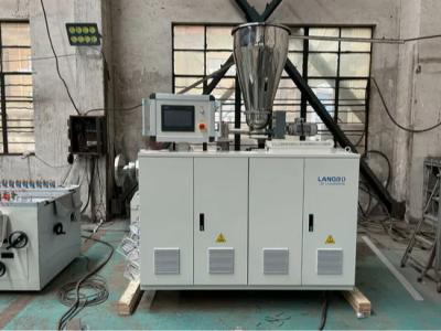 China Enhance Production Process 1180mm PVC Window Profile Manufacturing Machine Two Tracks for sale
