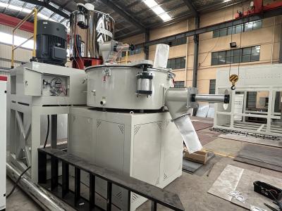 China SRL500/1000 PVC Powder Mixer Hot and Cool Mixing Machine 500L Capacity 47kW Motor for sale