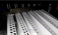 China PVC PP PE Profile Extrusion Line Machine for U Channel Corner Edge Bead Electrical Trunking 110mm for sale