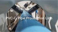 China Customized 50-200mm Single Pvc Pipe Extrusion Line Production Line Machine for sale