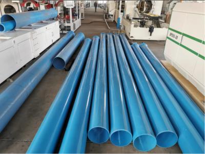 China Customized PVC Pipe Fitting Injection Molding Machine 16-63mm Twin Screw Extruder 37kW for sale