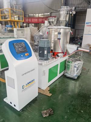 China Industrial PVC Mixer Machine Hot and Cold Mixing 100L to 1300L Capacity Wear Resistant Blades for sale