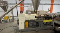China Wood Plastic WPC Wall Panel Profile Extruder Machine / Extrusion Line for sale