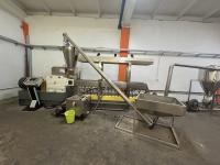 China Wood Plastic WPC Wall Panel Profile Extruder Machine / Extrusion Line for sale
