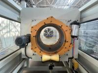 China High Output PE Pipe Extrusion Line For HDPE Pipes Sized 75 To 450 Millimeters Featuring Chiller Water Cooling for sale