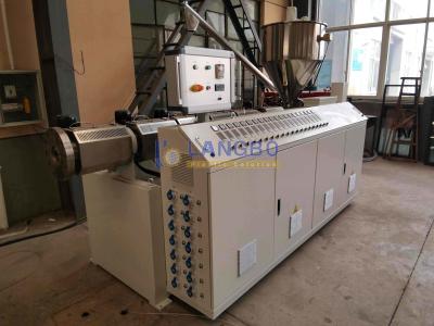 China PE Pipe Extrusion Line with 315mm - 630mm Pipe Diameter Range Featuring Single-Screw Extruder and Integrated Gearbox for sale