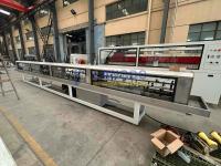 China High Output PE Pipe Extrusion Line For HDPE Pipes Sized 75 To 450 Millimeters Featuring Chiller Water Cooling for sale