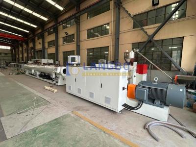 China Automatic PE Pipe Extrusion Line For Producing Various Sizes Of Polyethylene Pipes for sale
