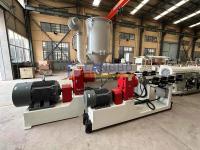 China HDPE Pipe Production Line Single Screw Extrusion System Material Plasticization Control for sale