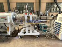 China Automatic PE Pipe Extrusion Line For Producing Various Sizes Of Polyethylene Pipes for sale