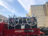 China Pert Spiral Winding Corrugated PE Pipes Coiler for Extrusion Lines 30 Days Delivery for sale