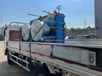 China PE HDPE Plastic Soft Hose Tube Winder Coiler for 63mm 75mm Diameter Pipes for sale
