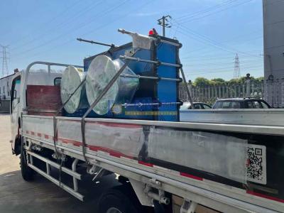 China PE HDPE Plastic Soft Hose Tube Winder Coiler for 63mm 75mm Diameter Pipes for sale