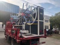 China Customizable PE Pipe Coiler for Extruder 380V 50Hz 3 Phase Diameter 16-160mm for sale
