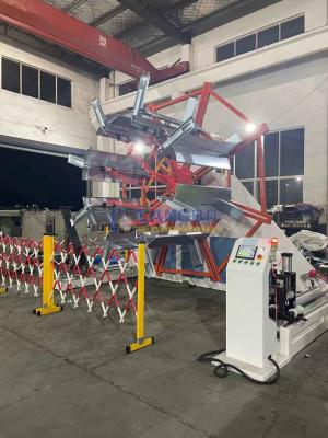 China Automatic Pipe Coiler Winding Machine for PE Corrugated Pipe Extruder 50-800mm for sale