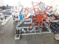 China Full-automatic Pipe Coiler And Strapping Machine For PE Large Diameter Pipe Extrusion Coiling Range 1600-3200mm for sale