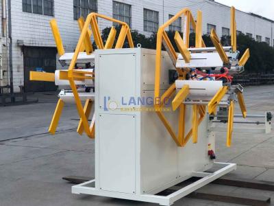 China Plastic Pipe Coiler Winding Machine For HDPE PE Pipe Extrusion Line for sale