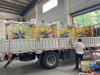 China Dual Station PE Tube Hose Coiler Winding Machine 2 Coils Automatic for sale