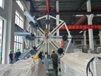 China HDPE PE Tube Hose Single Station Coiler Winding Machine 600mm Coil Diameter for sale