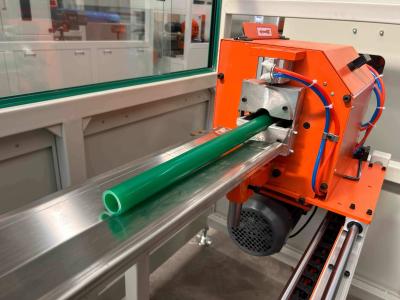 China PPR Water Gas Oil Supply Pipe Tube Extrusion Production Line with PLC Control 8m Cooling for sale