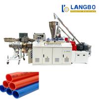 China Plastic Pipe Extruder 16-630mm PVC HDPE PP UPVC CPVC PPR PE Production Line for Water Drainage Drip Irrigation for sale