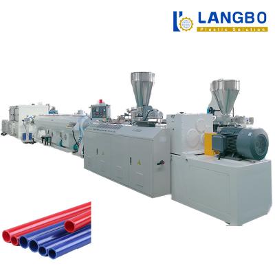 China PVC Plastic Catheter Production Line Extruder 16-63mm Medical Conduit Pipe Machine for sale