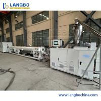 China High-Speed PE/PP/HDPE/PVC/PPR/MPP Plastic Pipe Extrusion Line for sale