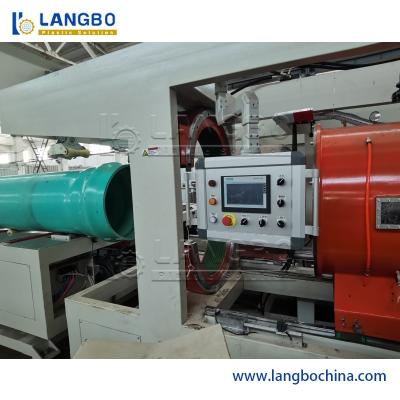 China PVC Pipe Extruder Machine 16-630mm Automatic Control Plastic Pipe Production Line for sale
