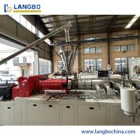 China PVC PE Pipe Extruder Machine 16-630mm HDPE Production Line for Water Gas Supply for sale