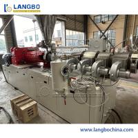 China PLC Control PVC Pipe Production Line 16-630mm Twin Screw Extruder for sale