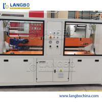 China Automatic PVC Pipe Extrusion Line with Conical Twin Screw Extruder and Engineer Overseas Service for sale