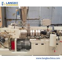 China Energy Efficient PVC Pipe Production Line 16-630mm Twin Screw Extruder 37kW for sale