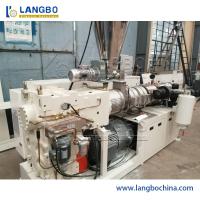 China PVC Twin Screw Extruder for Fiber Reinforced Plastic Pipe Production - Temperature Range -10°C to +65°C for sale