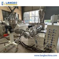 China PVC Twin Screw Extruder for Fiber Reinforced Plastic Pipe Production - Temperature Range -10°C to +65°C for sale