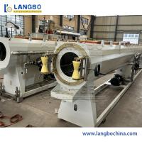 China UPVC PVC Pipe Extrusion Line Full Automatic Plastic Pipe Production Line 65mm 150-250kg/h for sale