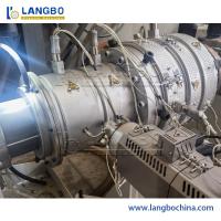 China PVC Pipe Extrusion Machine 75-250mm Diameter 55KW Full Automatic Production Line for sale