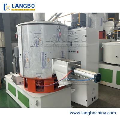 China PVC Compound Mixer SRL-Z Series 100L to 1300L High Speed Heating Cooling Mixer for sale