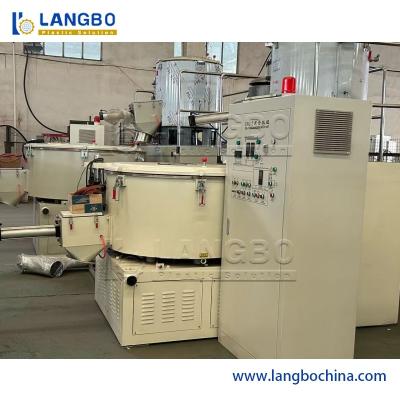 China PVC High Speed Mixer Machine SRL-Z Series 100L to 1300L for Compound Preparation for sale