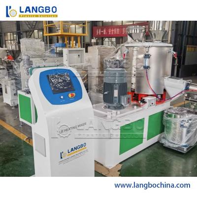 China PVC Powder Mixer Extruder Automatic Feeding Mixing Conveying System 500L for sale