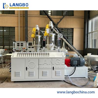 China 20-110mm PE PP PVC PPR Pipe Extrusion Machine Plastic Extruder Production Line for sale