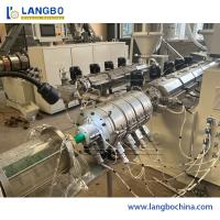 China PE HDPE PP PPR Pipe Extrusion Line 20-160mm Single Screw Extruder Production Machine for sale