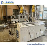 China High Output Advanced PPR Plastic Extrusion Production Line Single Screw Extruder Pipe Making Machine for sale