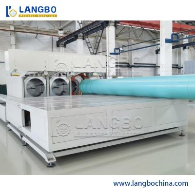 China PVC Pipe Extruder 16-630mm Municipal Drainage Plastic Pipe Production Line for sale