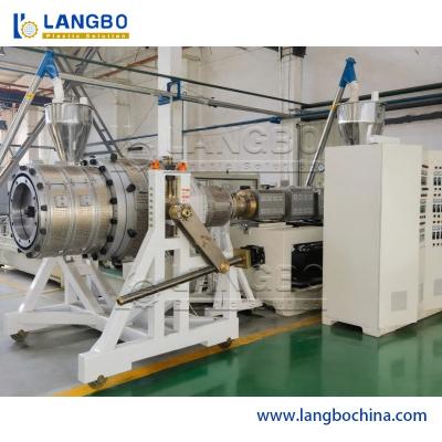 China CE PVC Pipe Extrusion Line 16-63mm with 22-37kW Motor for Water and Waste Pipe Production for sale