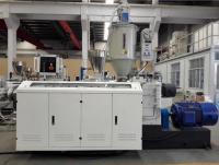 China Plastic PP PE WPC PVC Foam Board Extrusion Line with SJZ80/156 Twin-Screw Extruder and 8 Group Roller Tractor for sale