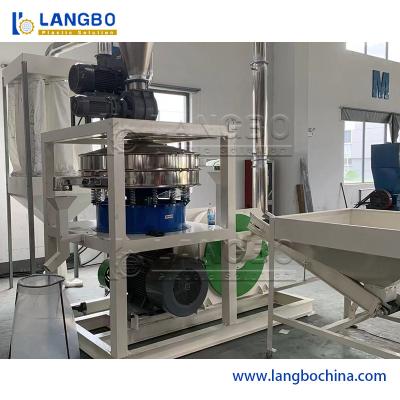 China High Capacity PVC Plastic Pulverizer Grinding Machine 500-1000kg/hr for PVC Milling for sale