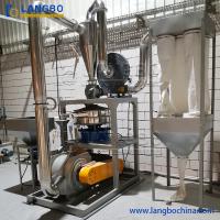 China PVC Plastic Pulverizer Machine 500-1000kgH Capacity for Recycling Waste Pipe Profile for sale