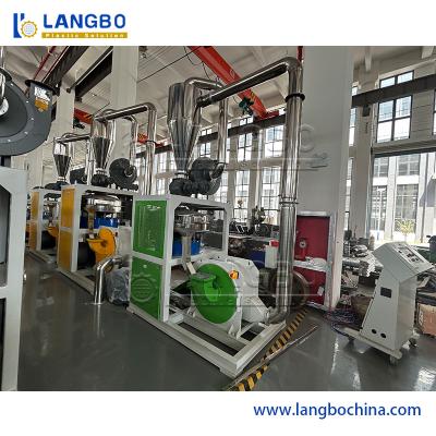 China 37kW Plastic High Speed Pulverizer for PVC Pipe Profile Waste Recycling 500mm for sale