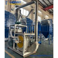 China PVC Pulverizer Machine 100-900kg/h Plastic Recycling Grinder Milling 15-100 Mesh for sale