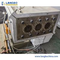 China PVC Profile Extrusion Line Twin Screw Extruder 22-55KW for Window Door Ceiling Trunking for sale